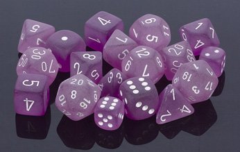 Chessex Dice: Twenty Sided Dice - D20 - Random Group of Twenty Sided Die (You Pick How Many You Want), 6 Dice