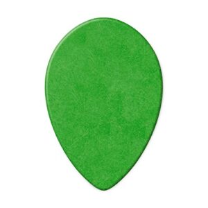 Dunlop 423R.88 Tortex® Small Tear Drop, Green, .88mm, 36/Bag