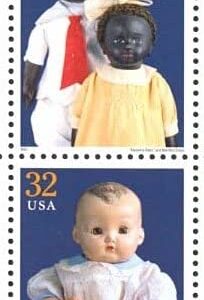 Classic American Dolls (Sheet of 15) 32 Cent US Postage Stamps 1997 Scott #3151