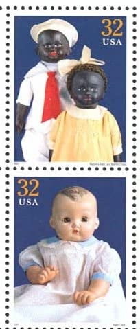 Classic American Dolls (Sheet of 15) 32 Cent US Postage Stamps 1997 Scott #3151