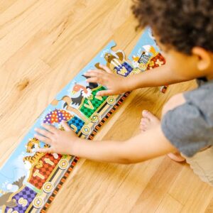 Melissa & Doug Alphabet Express Jumbo Jigsaw Floor Puzzle (27 pcs, 10 feet long) - FSC Certified