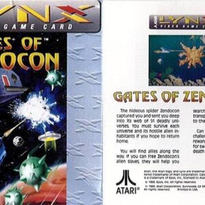 Gates of Zendocon Game for Atari Lynx