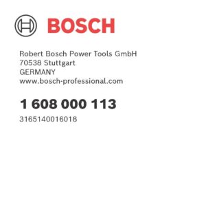 Bosch 1608000113 Glide Shoe Pof 52/500 F.MT 600