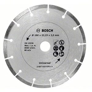 bosch 2607019476 180mm promoline diamond blade, silver