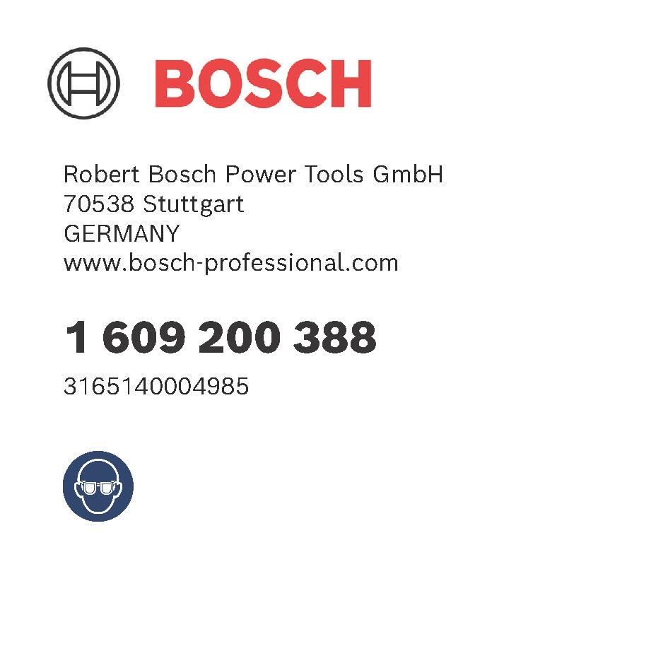 Bosch Professional 1609200388 Staples Resin Coated 60x108x26