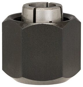 bosch 2608570106 routers collet set, 3/8", black/silver