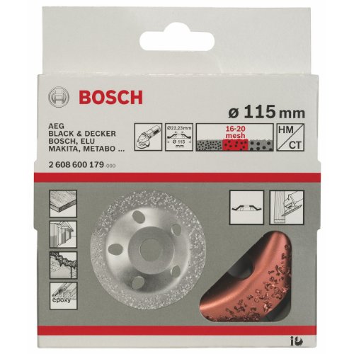 Bosch 2608600179 Hard metal cutting disc medium/aslant 4.53" Power Rotary Tool Cutting Wheels