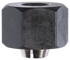 bosch 2608570135 collet for palm router, gkf 600 professional, 65mm x 65mm x 83mm, blue