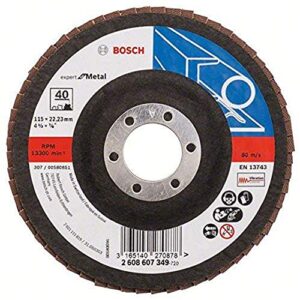 bosch 2608607349 22 mm metal flap disc for angle grinders