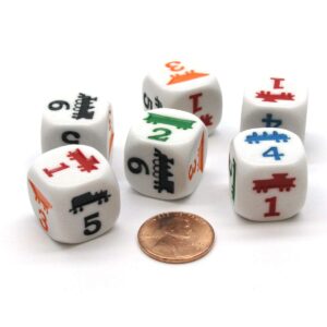 Koplow Games Train Dice Game