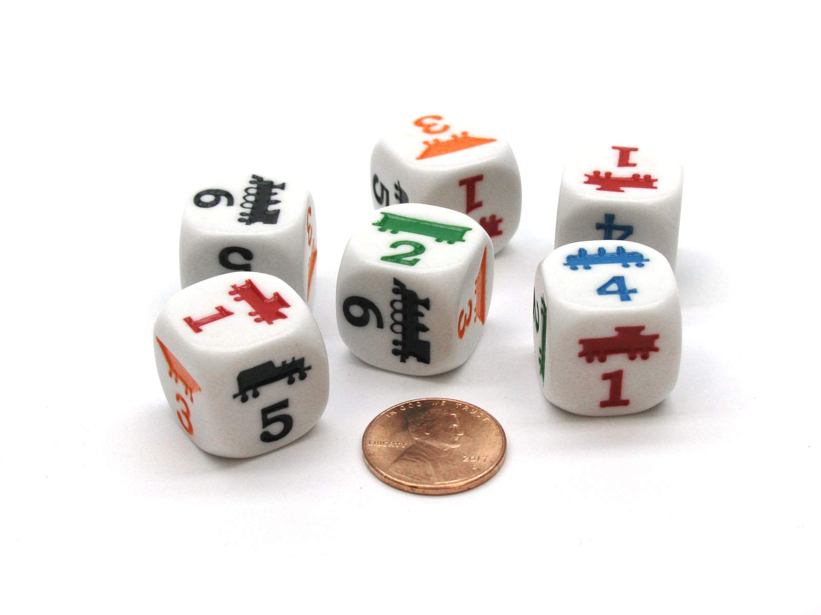 Koplow Games Train Dice Game