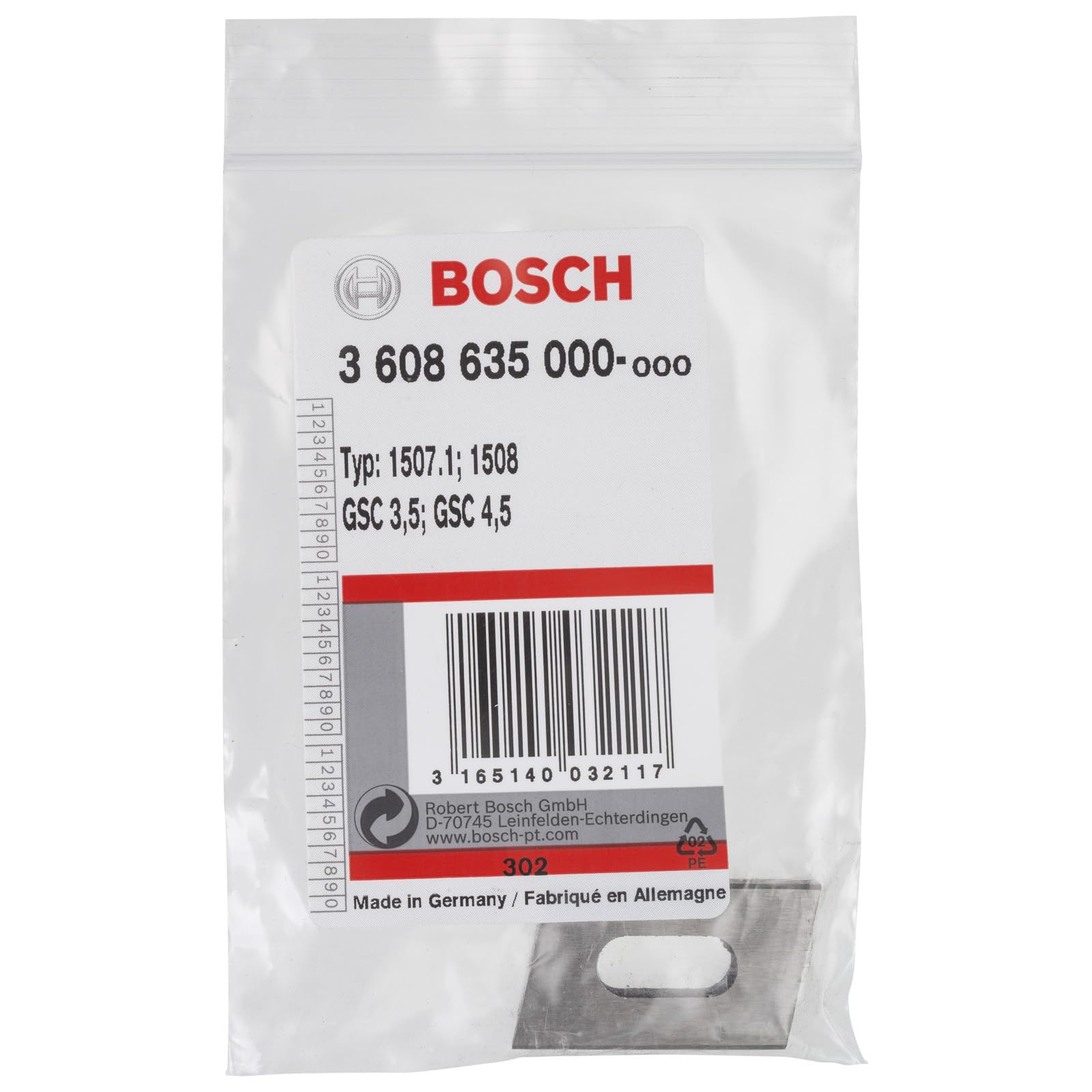 Bosch 3608635000 Upper-/Lower Blade For Gsc 3, 5/4, 5