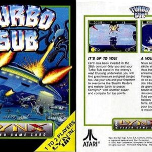 Turbo Sub Game for Atari Lynx