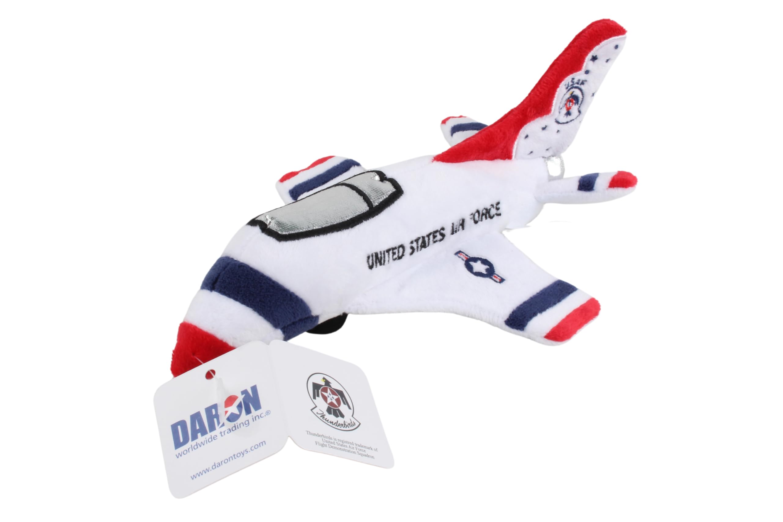 Daron Thunderbirds Plush Plane