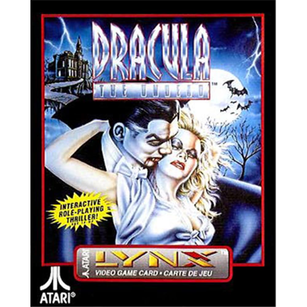 Dracula the Undead Game for Atari Lynx