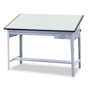 Safco 3952 Precision Drafting Table Top, Rectangular, 60w x 37-1/2d, Green