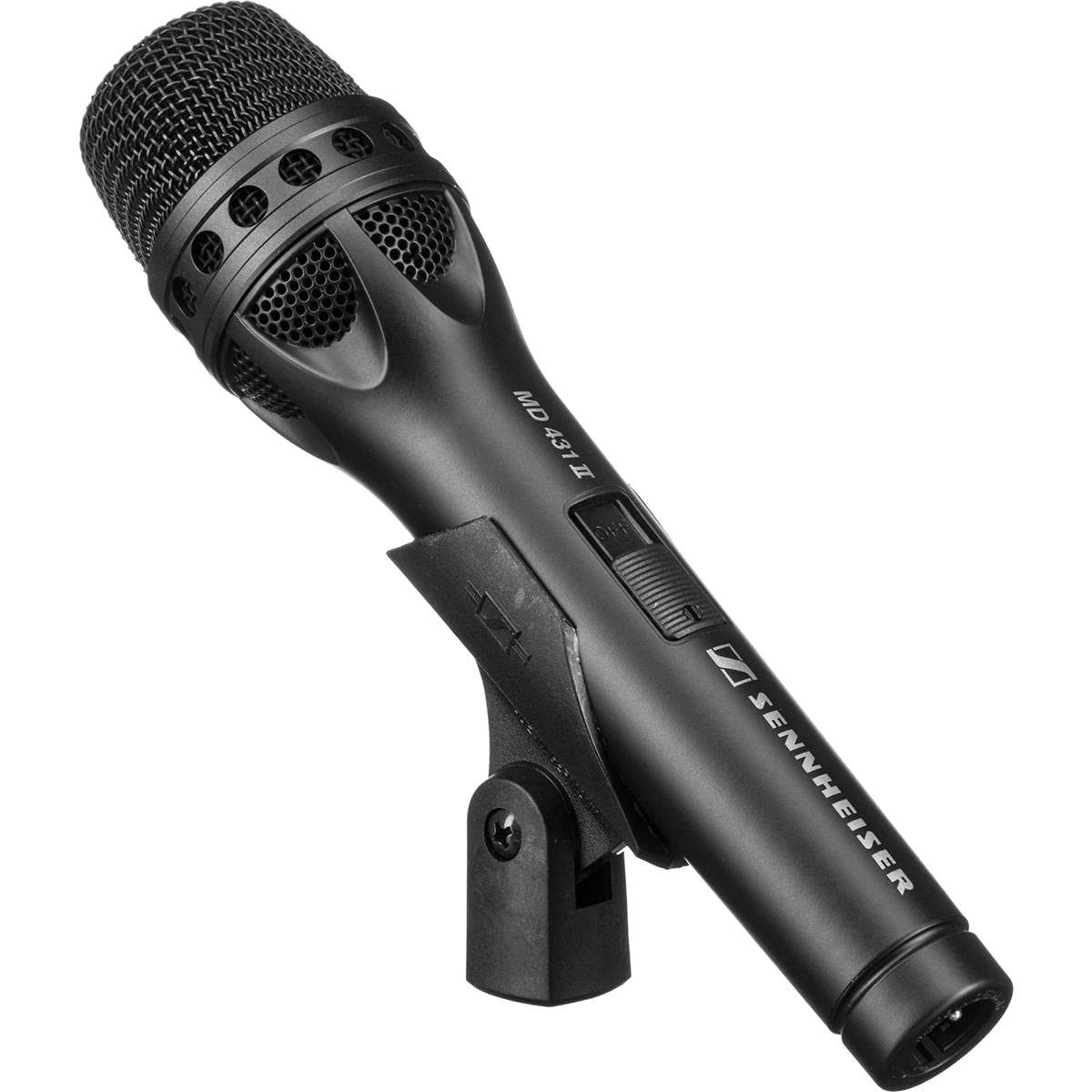 Sennheiser MD431-II Super-Cardioid Handheld Dynamic Microphone,Black