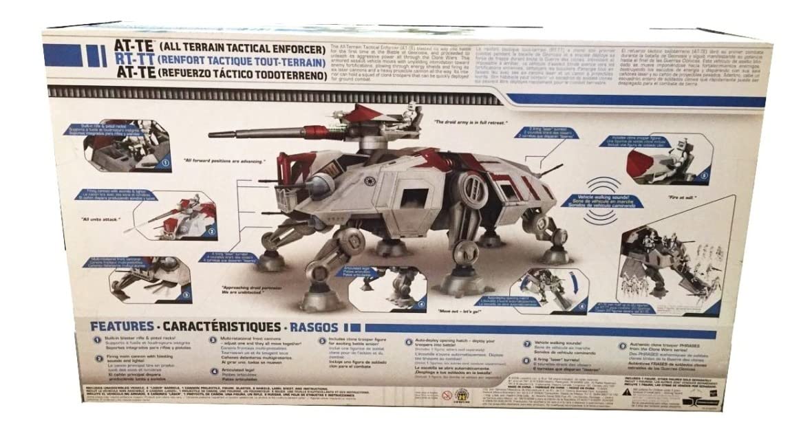 Hasbro Star Wars 3.75" Republic AT-TE Tank Vehicle