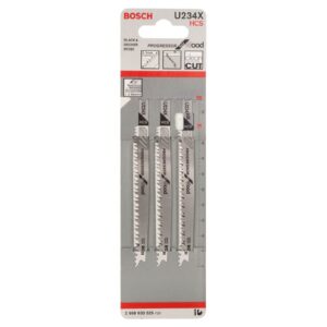 Bosch 2608633525 Jigsaw Blade U234 x 3 Pcs