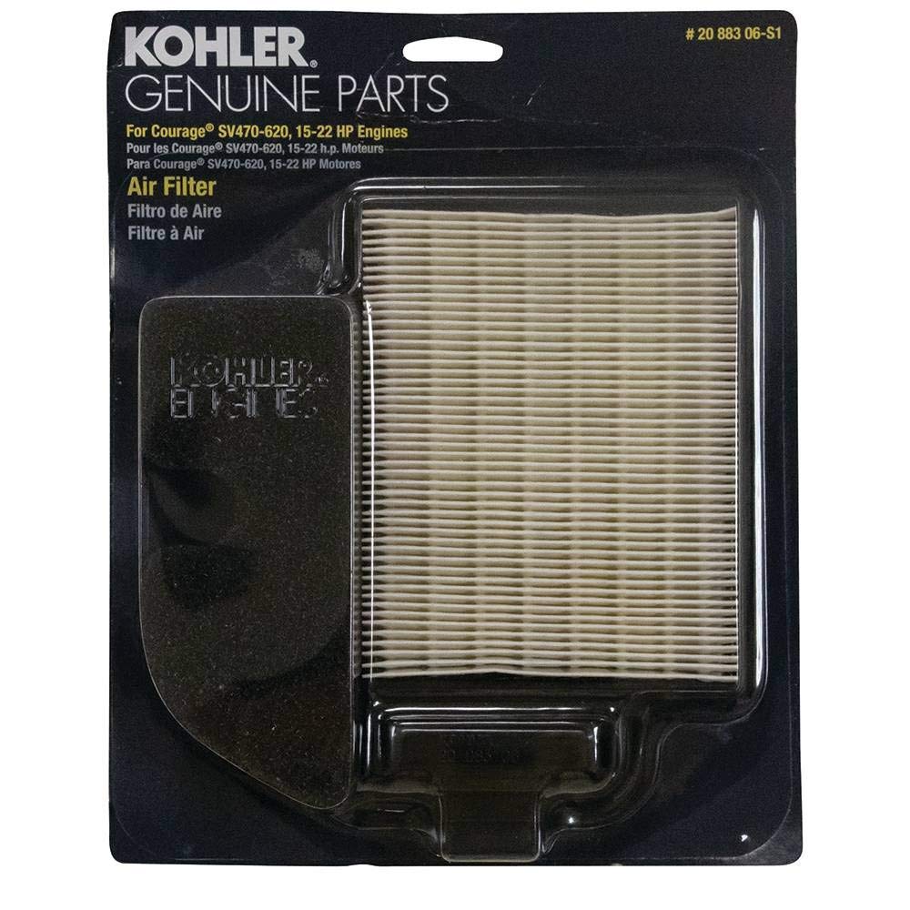 Stens 055-441 Kohler 20 883 06-S1 Air Filter Combo