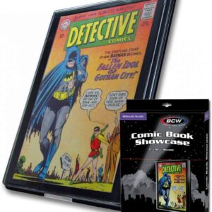 BCW Comic Book Showcase Frame - 1 Pack| Current/Modern Age Comic Book Display Frame | Comic Book Showcase Display Case | Comic Book Holder Picture Frame | Comic Book Frames for Wall