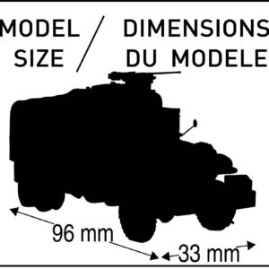 Heller GMC CCKW 353 Military Truck with Canvas-Type Cover (1/72 Scale)