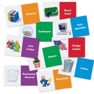 Learning Resources Helping Hands Pocket Chart, 30 Card, Classroom Organization, Teacher Accessories,Teacher Supplies for Classroom,Back to School Supplies