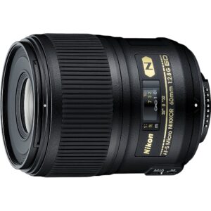 nikon af-s fx micro-nikkor 2177 60mm f/2.8g ed standard macro lens for nikon dslr cameras,black