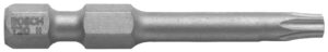 bosch professional bit extra hard for internal torx screws, t8, length: 49 mm, pack of 25