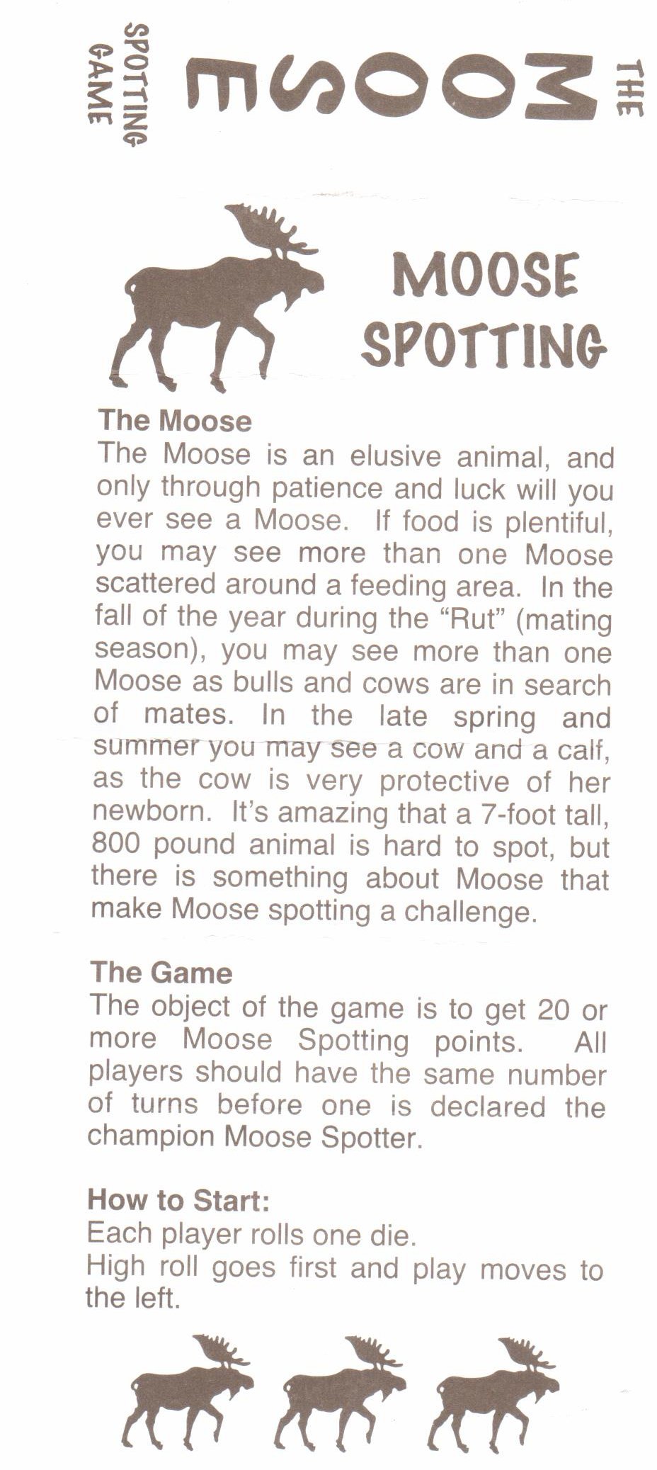 Koplow Games Moose Dice Game