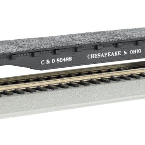 Bachmann Trains - 52' Flat Car - CHESAPEAK & OHIO - HO Scale