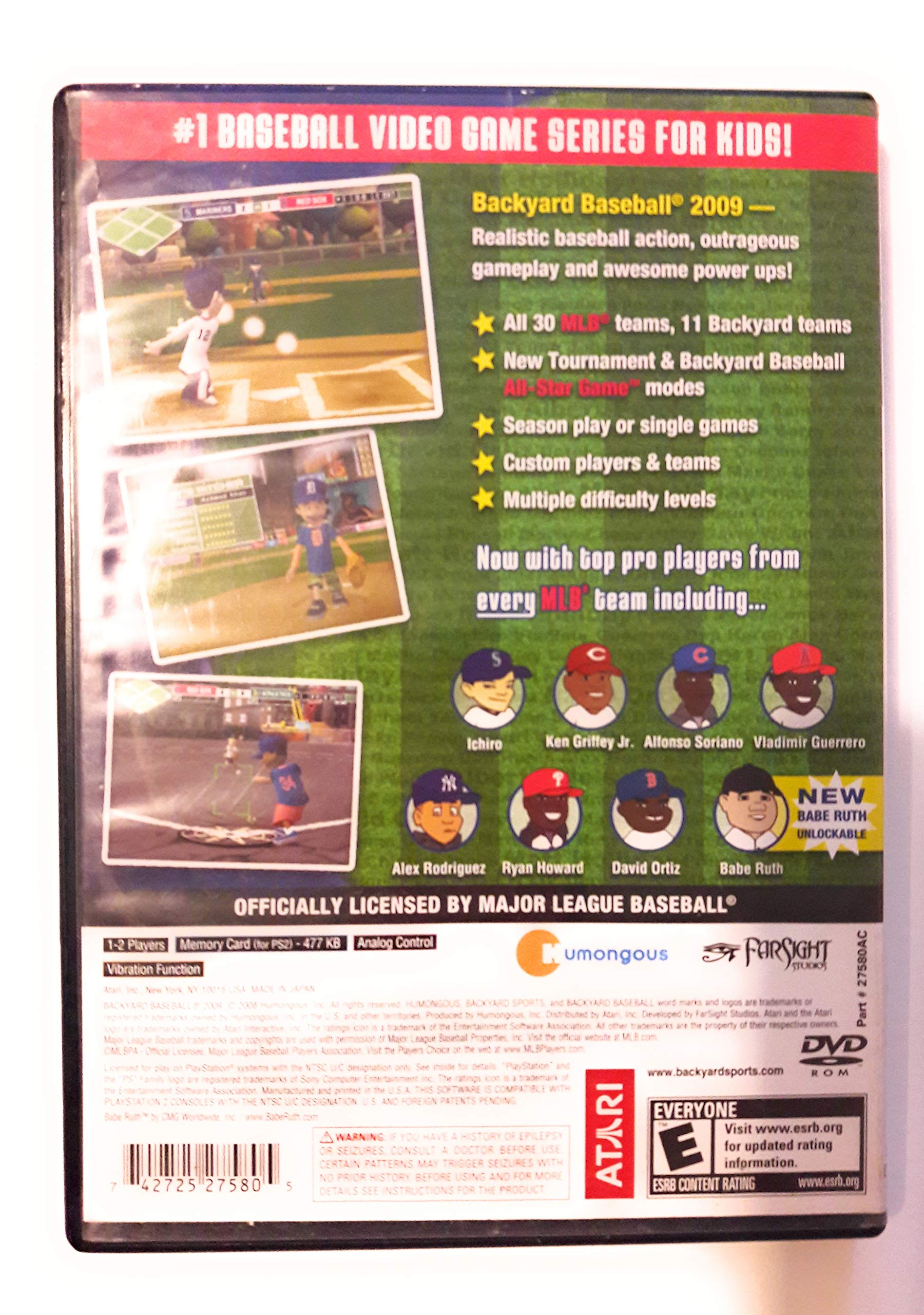 Backyard Baseball 2009 - PlayStation 2