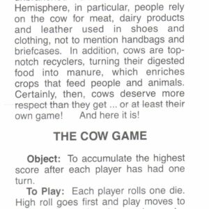 Koplow Games Cow Dice Game