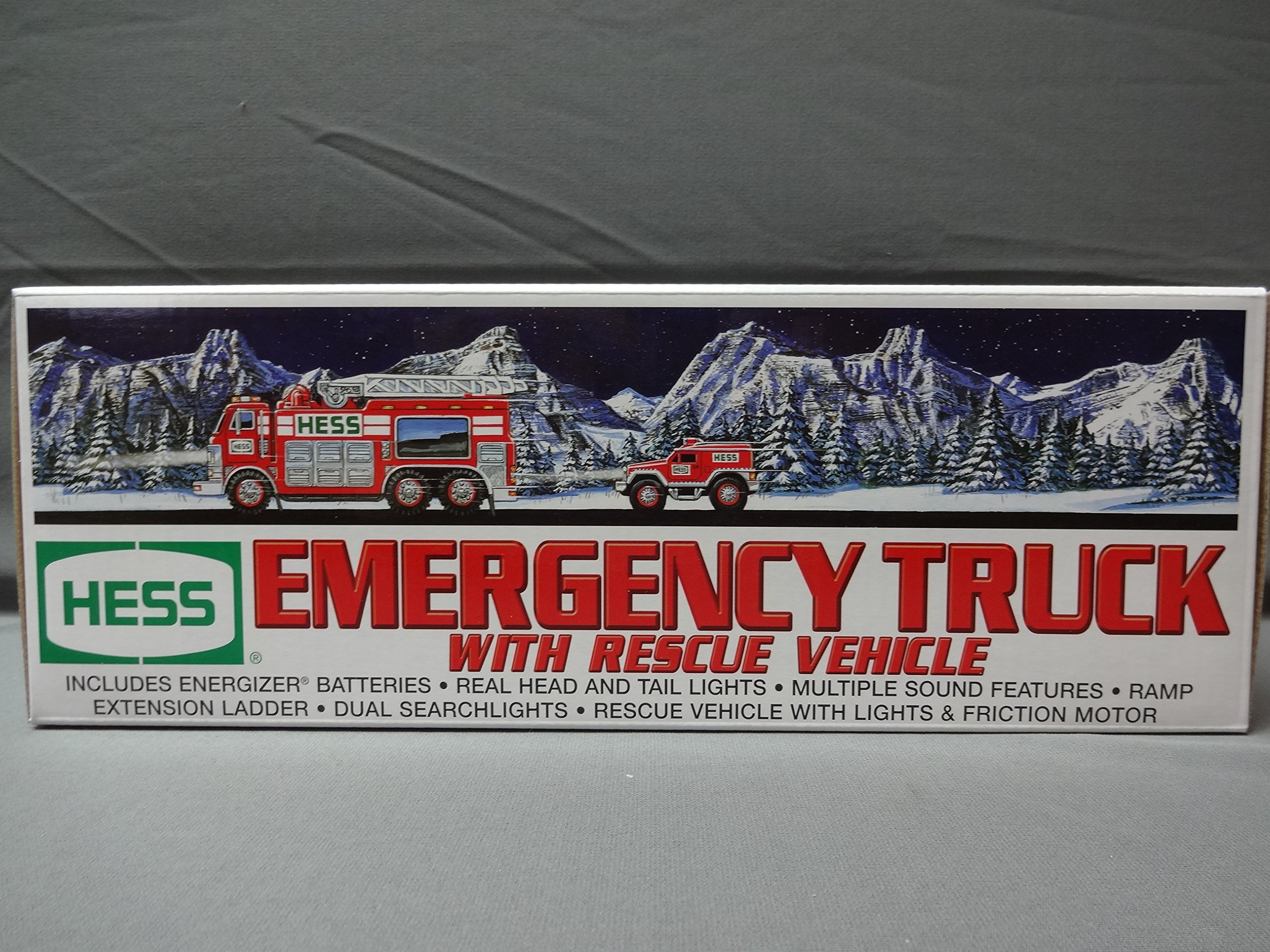 Hess 2005 Emergency Truck with Rescue Vehicle