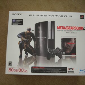 PlayStation 3 80GB Metal Gear Solid 4: Guns of the Patriots Bundle