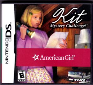 american girl kit mystery challenge - nintendo ds