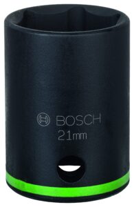 bosch professional 1608552012 socket for impact wrenches-internal square drive din 3121, 1/2" (a), width across flats: 10mm, for thread m 6