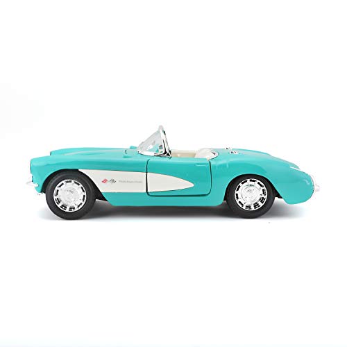 Maisto 1:24 Scale 1957 Chevrolet Corvette Diecast Vehicle (Colors May Vary)