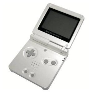 game boy advance sp pearl white