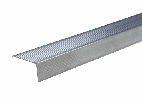 M-D Building Products 69844 4-1/2 in. x 1-1/2 in. x 72 in. Mill Aluminum Sill Nosing