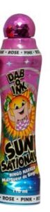 sunsational bingo dauber - pink color ink markers - 4 ounce size bottle