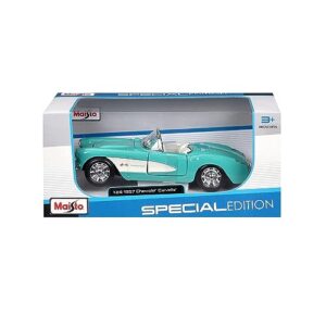 Maisto 1:24 Scale 1957 Chevrolet Corvette Diecast Vehicle (Colors May Vary)