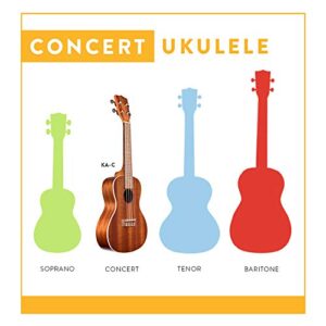 Kala KA-C Mahogany Concert Ukulele