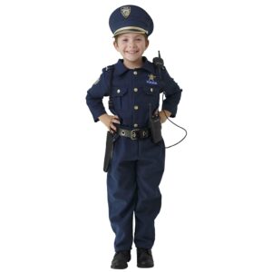 dress up america police costume for kids - police officer costume for boys - cop uniform set with accessories