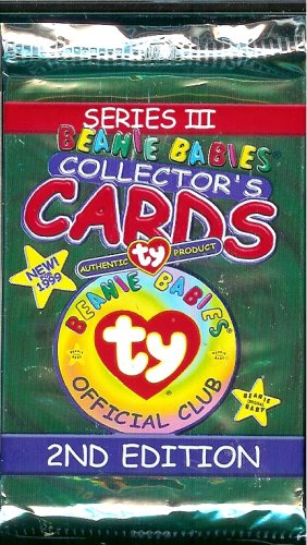 Ty Beanie Babies Series III 2nd Edition Trading Card Pack - 10 cards per pack