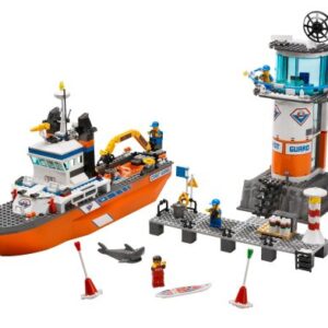 LEGO 7739 City Coast Guard Patrol Boat and Tower