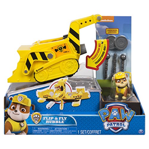 Paw Patrol - Flip & Fly Rubble, 2-in-1 Transforming Vehicle