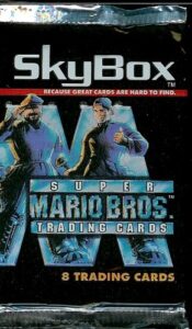 skybox super mario bros. trading card pack - 8 cards per pack