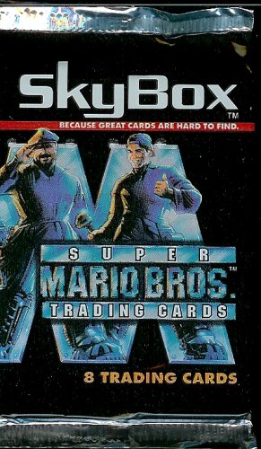 Skybox Super Mario Bros. Trading Card Pack - 8 cards per pack