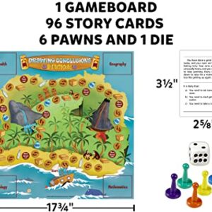 Edupress Learning Well Games Drawing Conclusions—Shipwrecked Game, Blue Levels 3.5-5.0